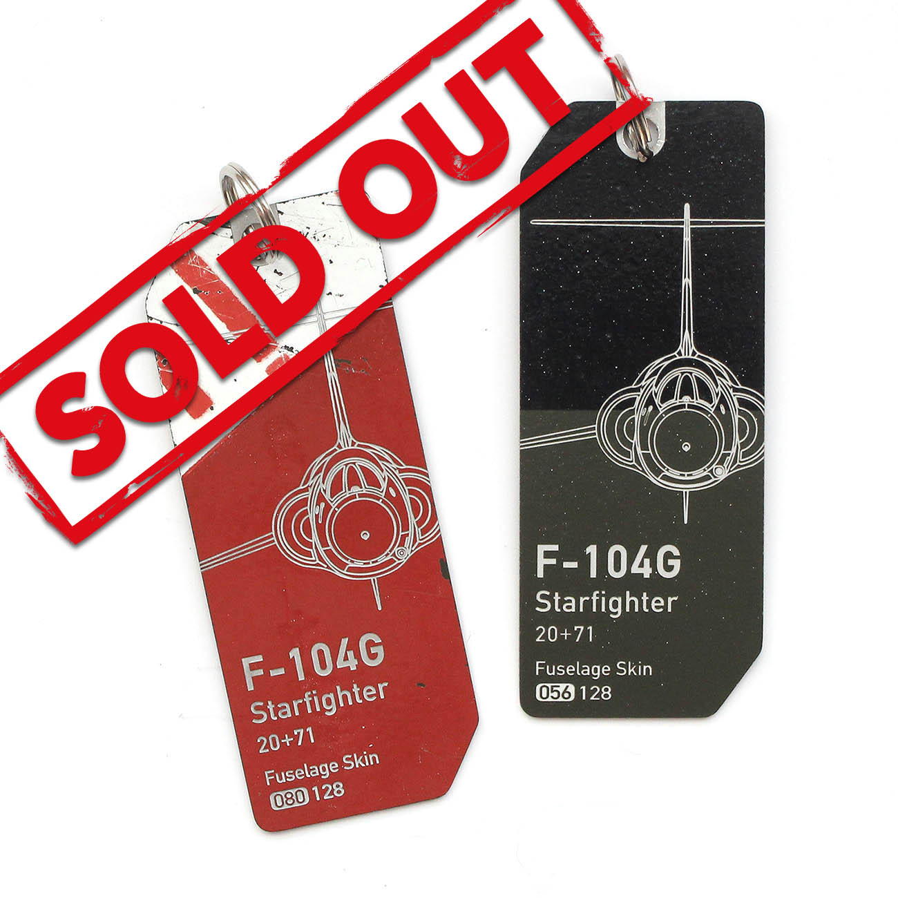 F-104 Starfighter tags - FIGHTERTAGS | Collectible Aircraft Tags and Parts