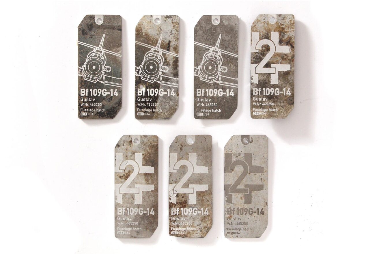 Christmas Special F-4E Phantom aircraft tag from FIGHTERTAGS